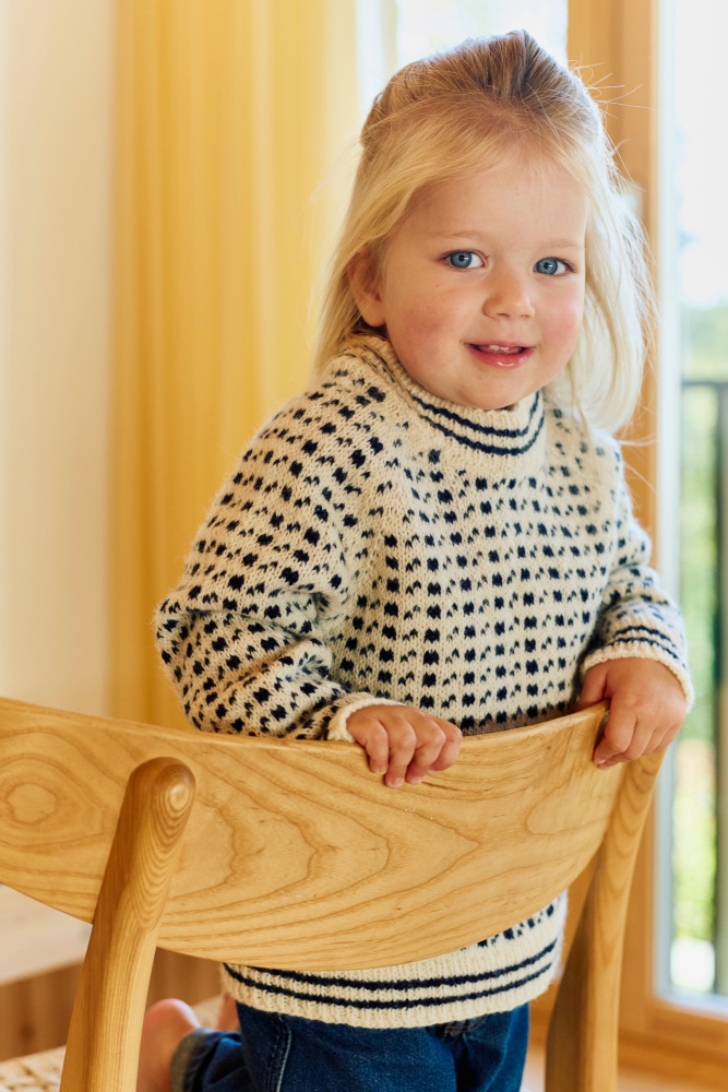 489 Islender barn Ovenfra og ned (oppskrift) papir | Idestova As