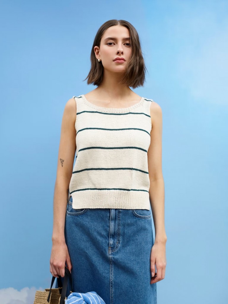 413-7 Pir singlet (oppskrift) Rauma Garn | Idestova As