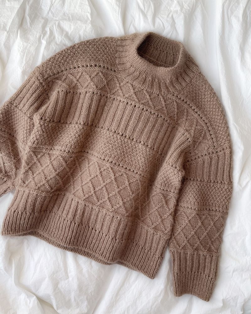 Ingrid Sweater Oppskrift PetiteKnit (papirutgave) | Idestova As